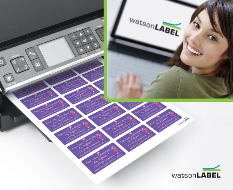 persönliche Aufkleber und Etiketten - watsonLABEL